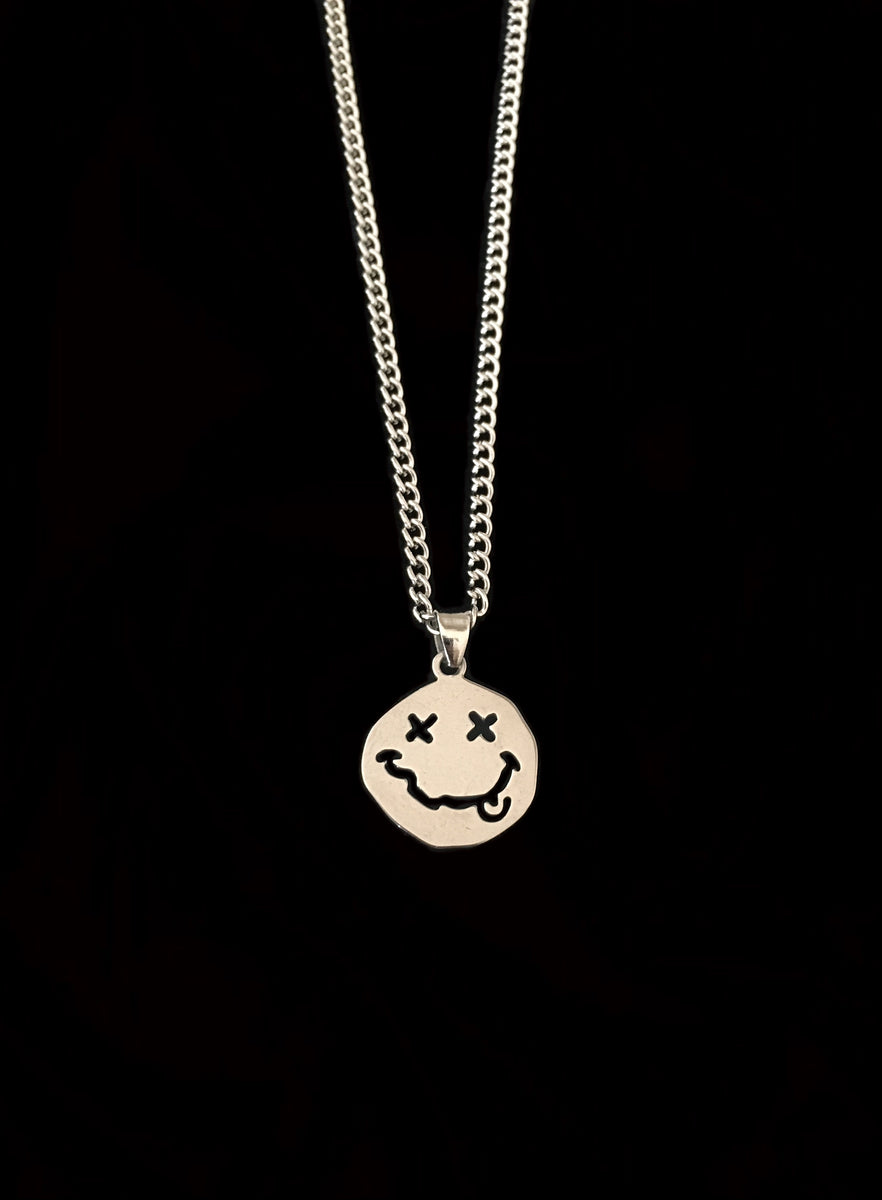 Smiley Necklace – SaintStreetJewelry